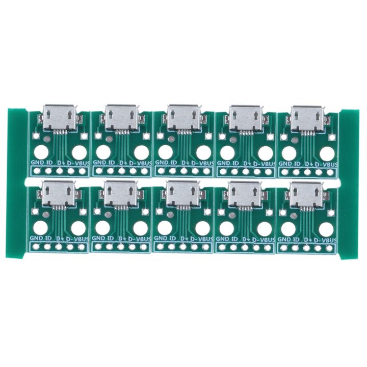 Micro-Usb To Dip Adapter 5Pin Female Connector B Type Pcb Converter ...