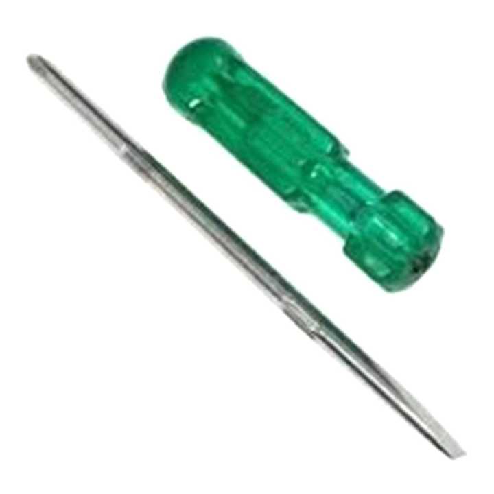 1Pcs Green Handle 2 In 1 Screwdriver | 2 In 1 Plastic Easy Grip Handle ...