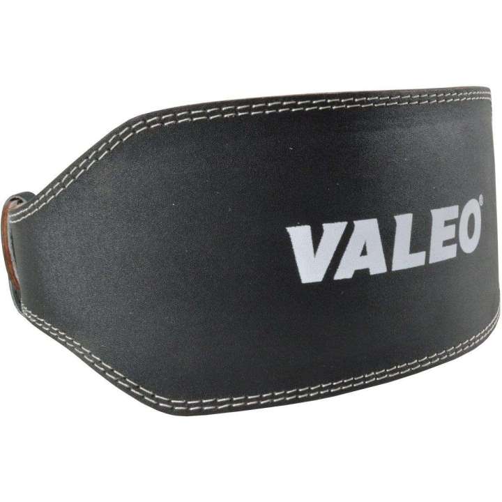 Valeo 6 Leather Weight Lifting Belt - Black | Daraz.com.np