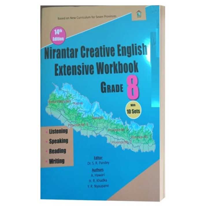 Nirantar Creative English Extensive Workbook Grade 8 HPDC 2208 | Daraz ...