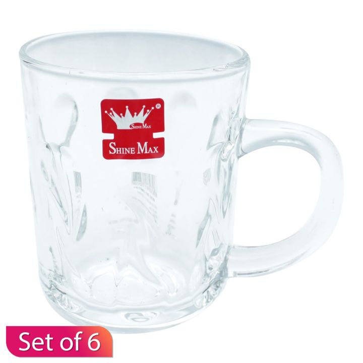 Glassware Plain Glass Tea Cup Set Of 6 | Daraz.com.np