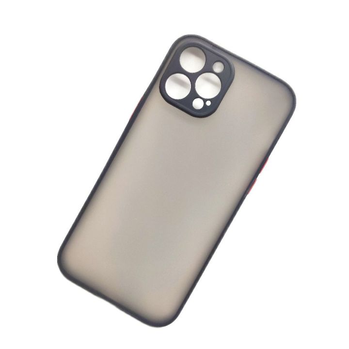 Iphone 12 Pro Max Semi Hard Border Cover | Daraz.com.np