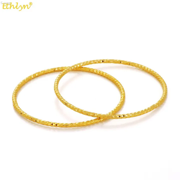 S_way Ethlyn 5.0CM/2PCS Trendy Unadjustable Baby /Kids/Girls/Boys Gold ...