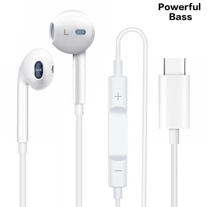 Type C Earphone For Iphone 15 Series - Direct Connect - Gaming ( No ...