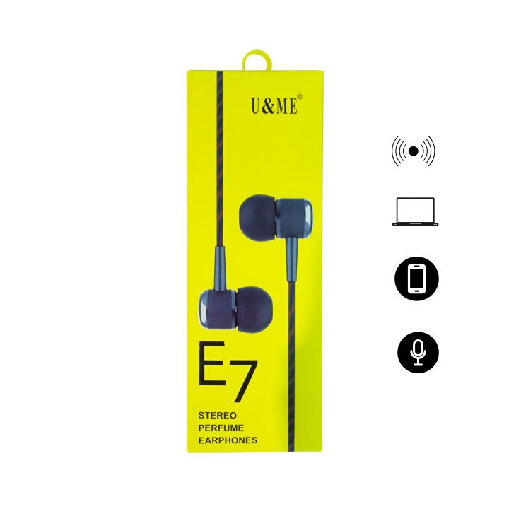 U Me E7 Stereo Perfume Earphones Daraz Np