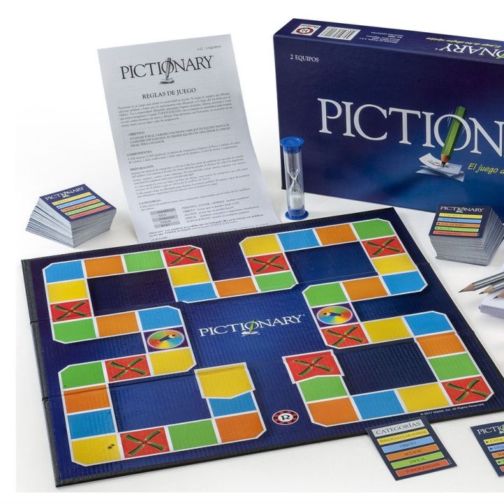 Pictionary Quick Drawing Board & Guessing Game For Family, Kids, Teens ...