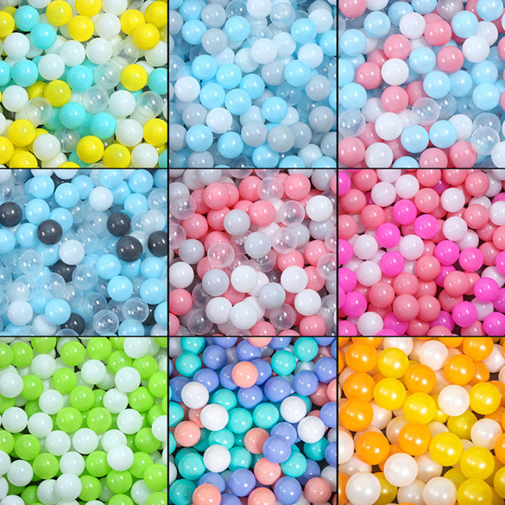 100pcs Colors Baby Balls Water Pool Ocean Wave Ball Eco-Friendly Pit ...