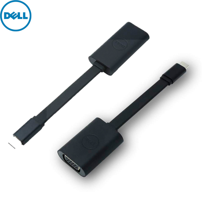 Dell USB-C to VGA Video Output Dongle Adapter Cable DBQBNBC064 Type-C ...