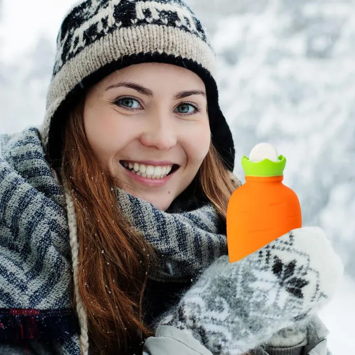 Silicone Hot Water Bottle | Microwave Heating Winter Hot Water Pouch ...