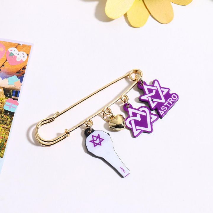 【Beiver Jewelry Store】(NEW)Kpop Idol BTS BLACKPINK Stray Kids Brooch ...