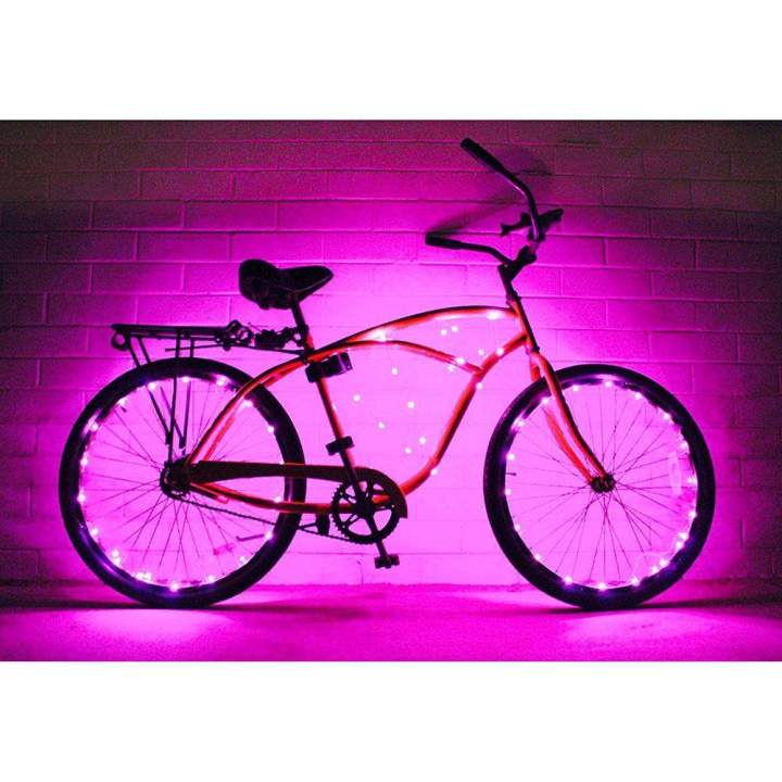 Super Cool Bike Wheel Lights Ultra Bright 20 LED Bicycle Wheel Light ...