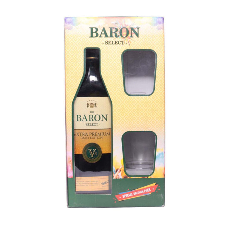 Baron Extra Premium Malt- 750ml (Free Glass) | Daraz.com.np