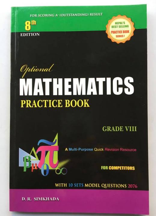 Optional Mathematics Practice Book Grade 8 (D. R. Simkhada, Readmore ...