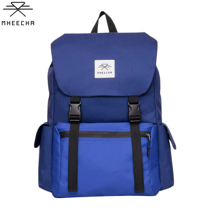 Mheecha Boulder Sack Navy Blue/Blue Backpack: The Perfect Blend of ...
