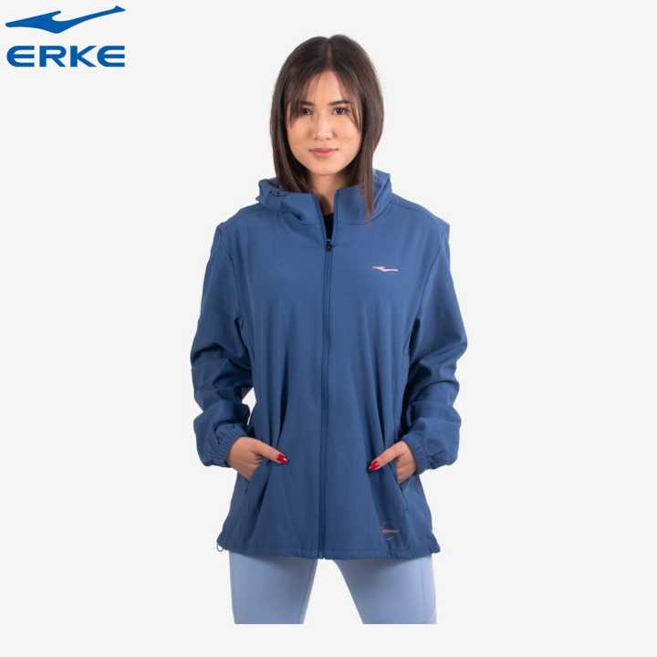 Erke Padded Windbreaker D. Blue women 12222302105-603 | Daraz.com.np