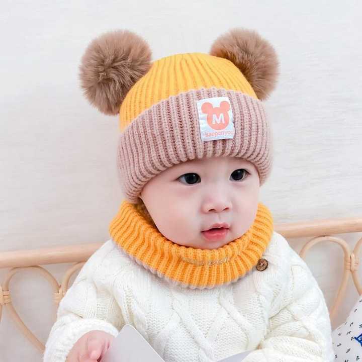 Baby Cold Cap Male And Female Baby Children's Warm Hat Autumn And ...