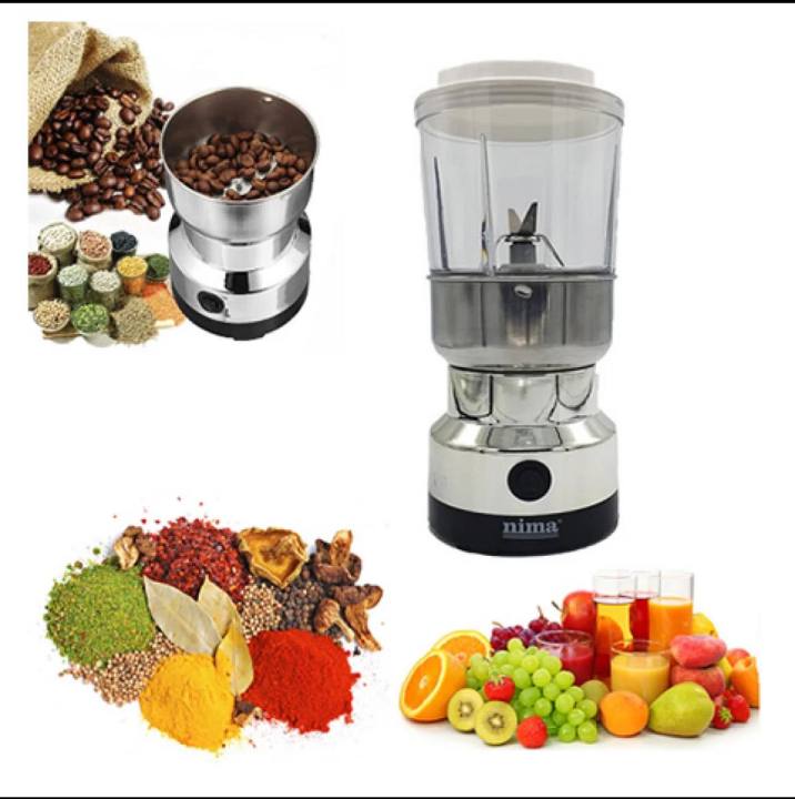 Ez Nima Stainless Steel 2 In 1 Electric Mixer Grinder | Daraz.com.np