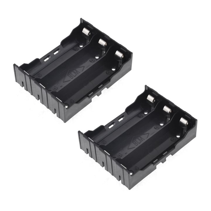 Spreeshop 2X DIY Battery Holder W 6 Pins for 3X 18650 Rechargeable Li ...