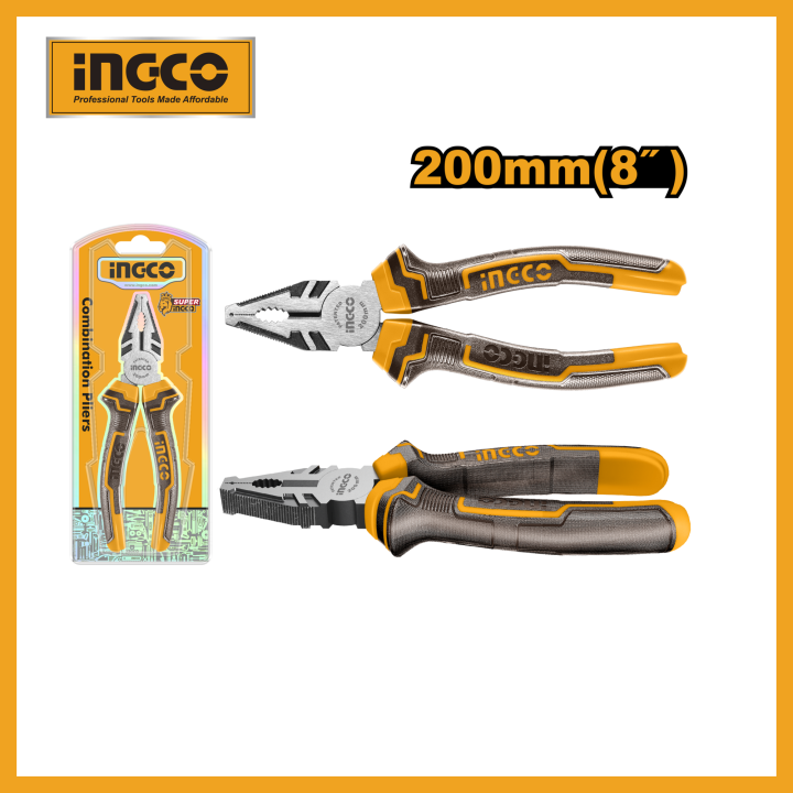 Ingco Combination Pliers 8" HCP08208 | Daraz.com.np
