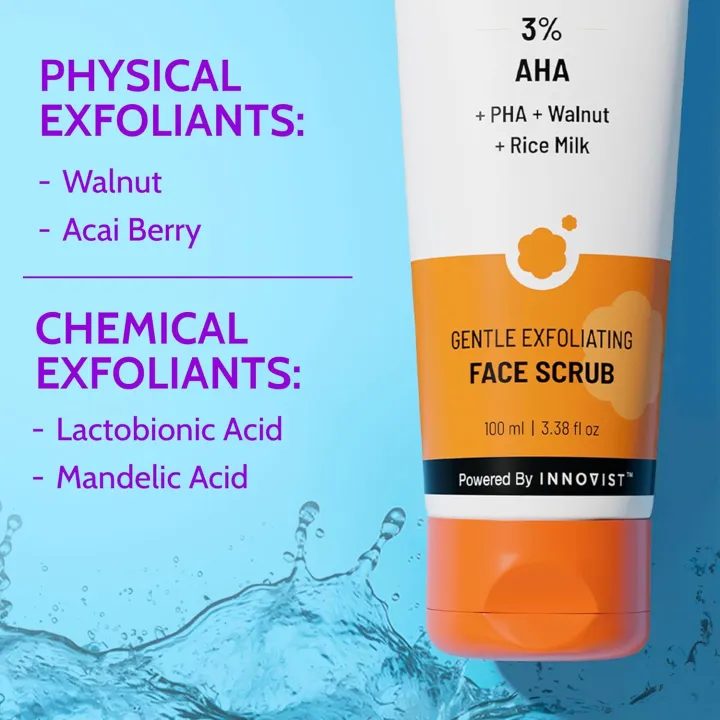 Chemist At Play Gentle Exfoliating Face Scrub with Mandelic Acid ...