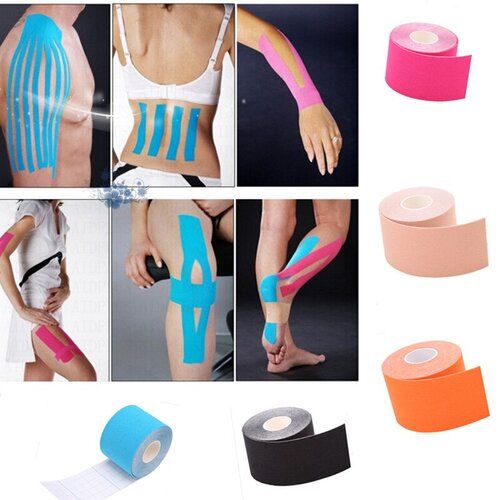 Kinesiology Physiotherapy Tape (5m x 5cm) | Daraz.com.np
