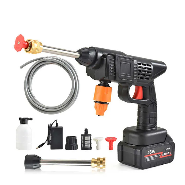 High Power Car Washing Guns Wireless Rechargeable Portable High ...