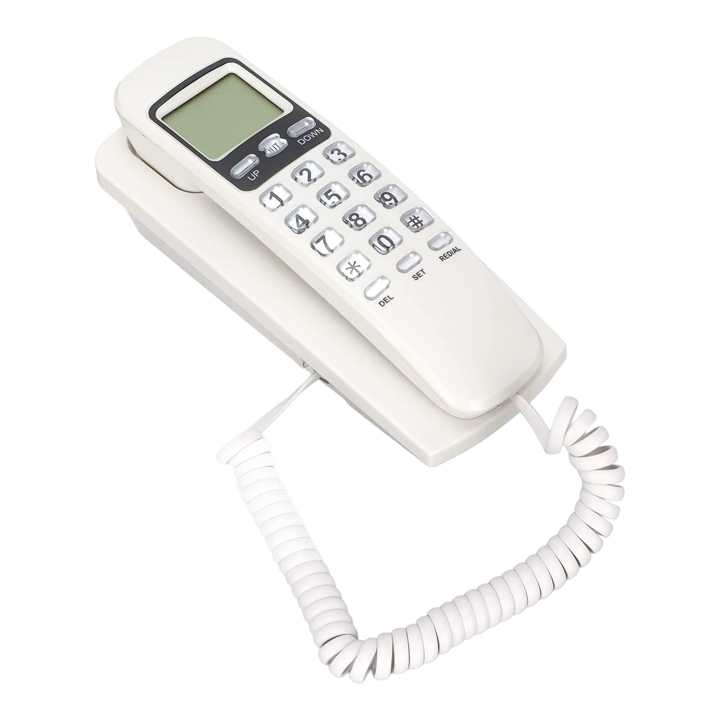 Wall Landline Telephone Set - Leboss B666 | Daraz.com.np