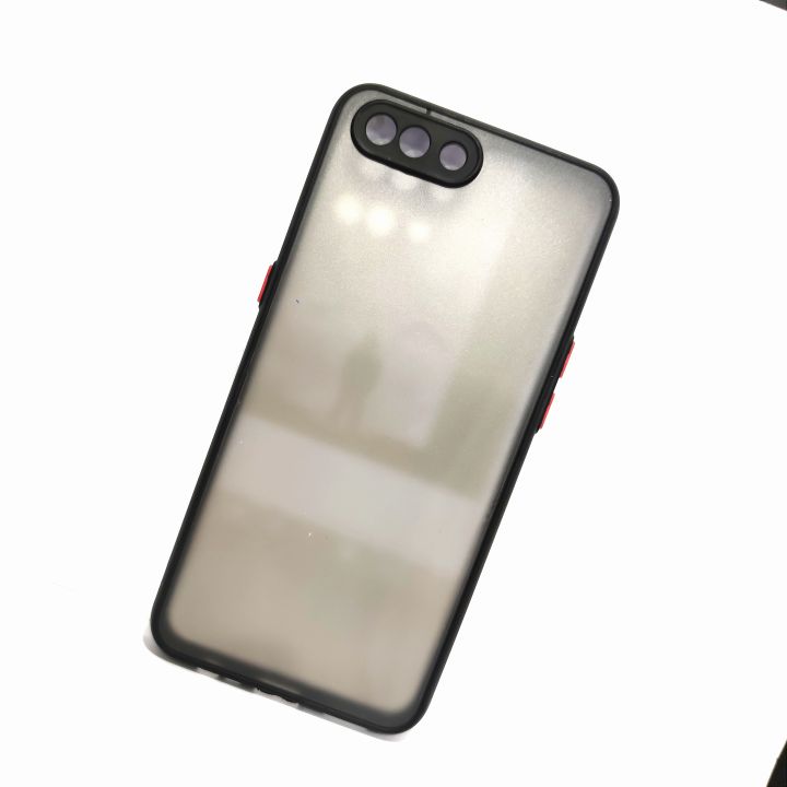 Oppo A3s Border Transparent Bumped Cover | Daraz.com.np
