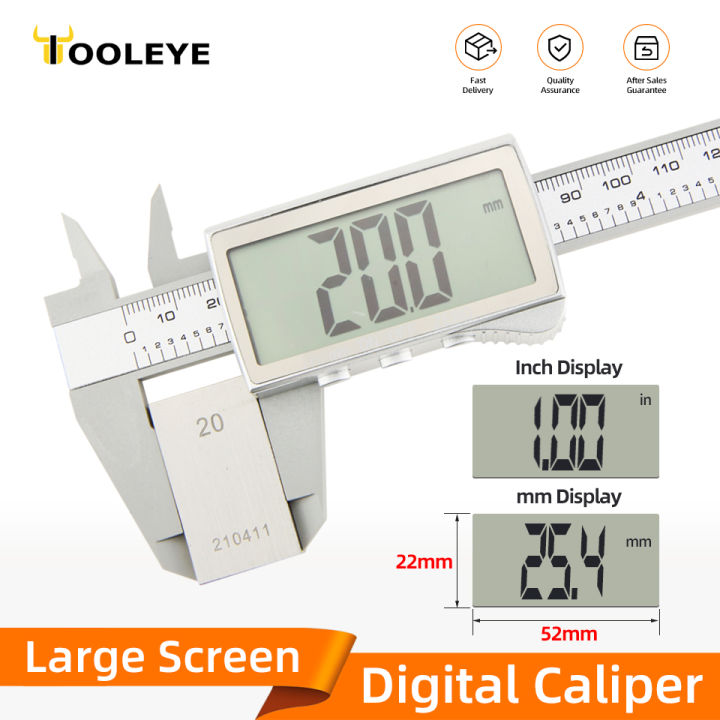 Digital Caliper Electronic Plastic Calipers Vernier Measuring Tools ...