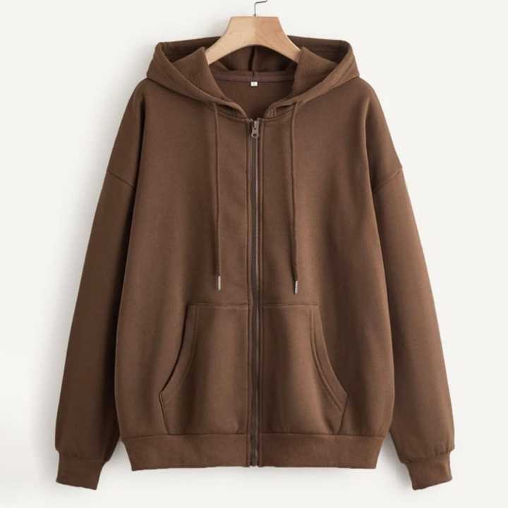 Premium Quality Men Solid Zip Up Summer Hoodie | Daraz.com.np