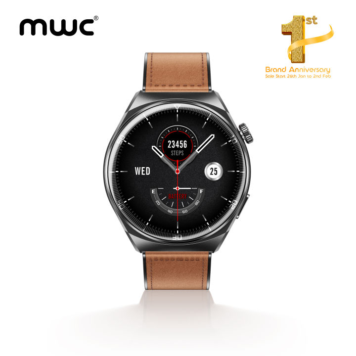 MWC CALLISTO Watch Pro | MW01 | BT 5.4 | 1.43" Super Smooth HD AMOLED Display | Premium Quality ...