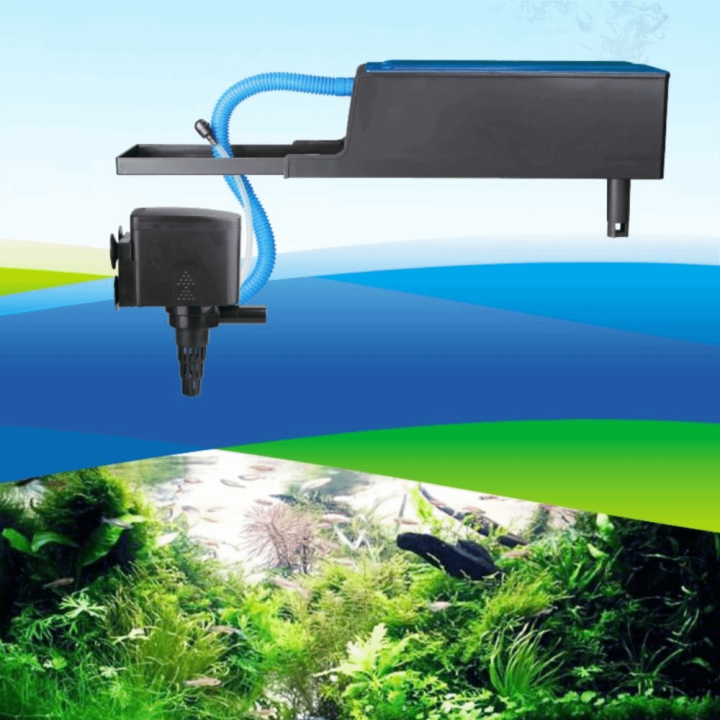 Multifunctional Wall Mounted Fish Tank Filters Built-in Silent ...