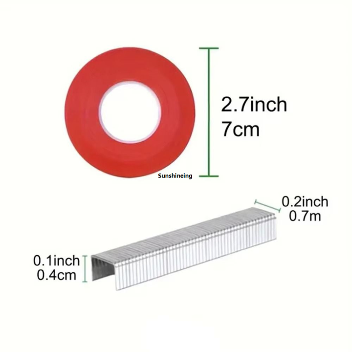 Taper with branches Staple box 1 binding strapping piece 10Tapetool 10 ...
