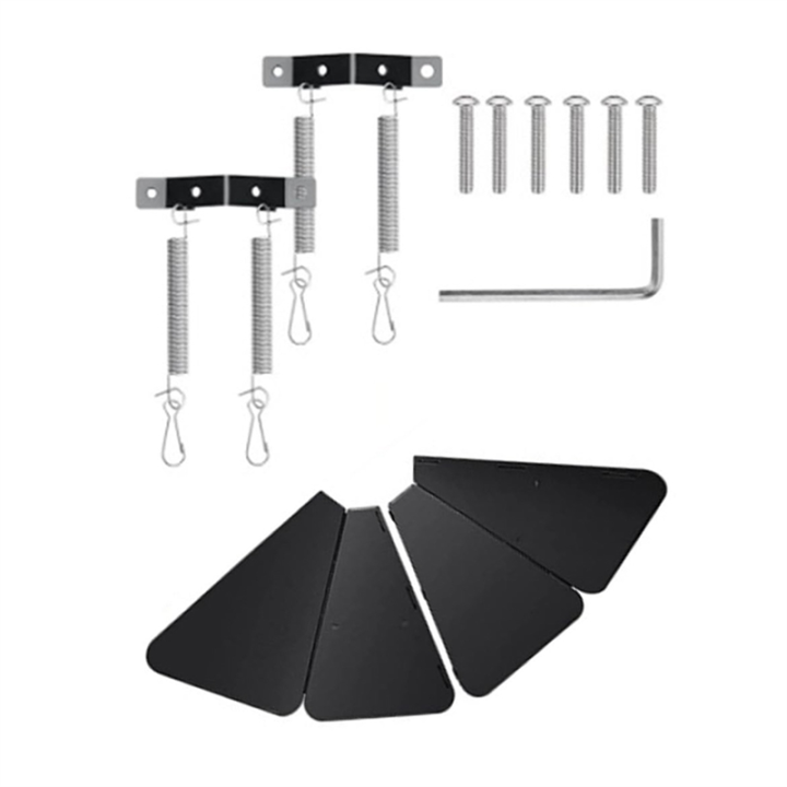 Squirrel Proof Bird Feeder Baffle Guard Squirrel Flapper Bird Feeder ...