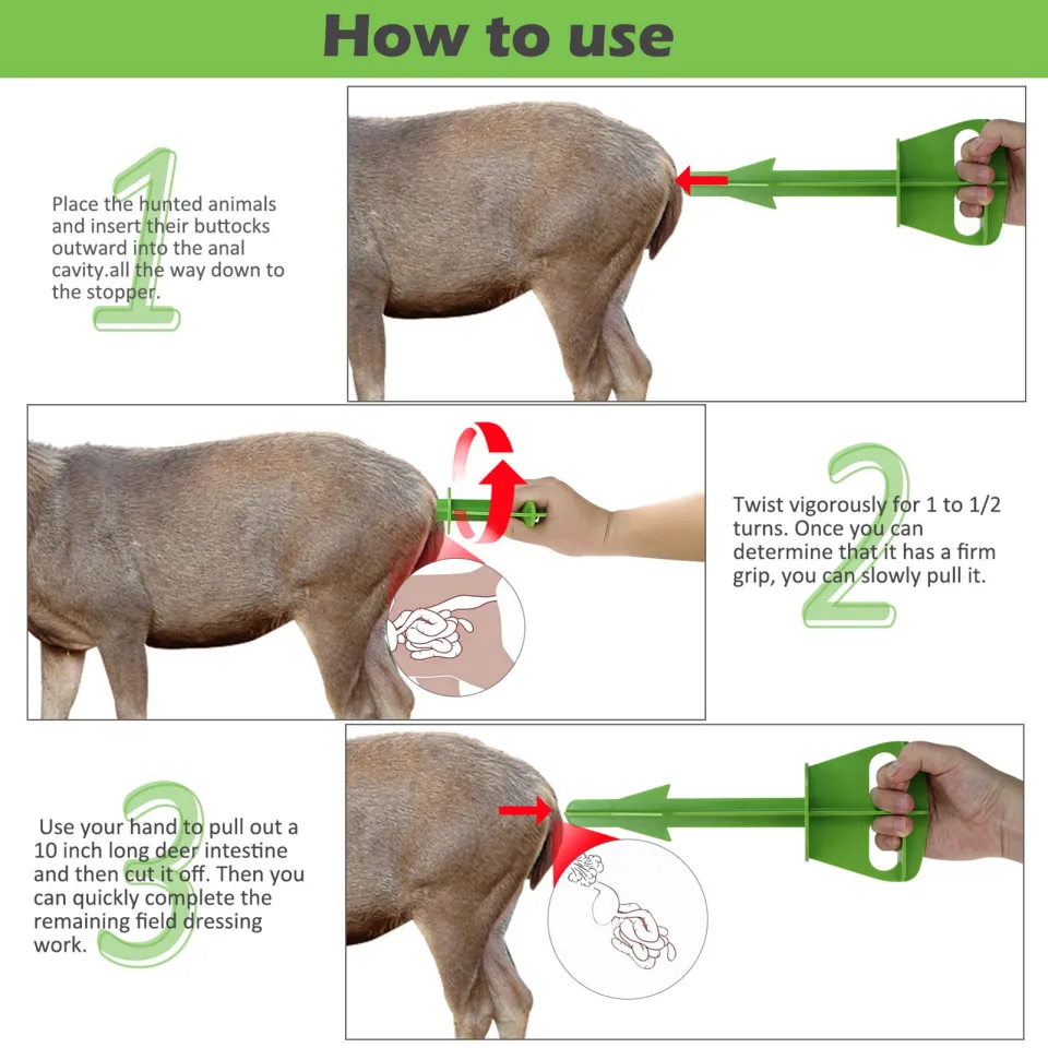 SuperRide Reproduction Promotion Tool Easy Quick Animal Butt Cleaning Tool for Deer Cow Horse Hunter Butt Out Stick for Large Livestock Hunting Daraz .np