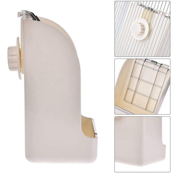 NAMUNY 2X Grass Frame Hay Feeder Manger Rack for Guinea Fixed Flip-Up ...