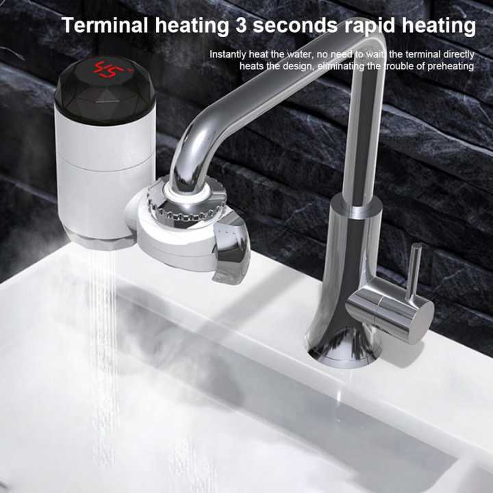 Truepower Instant Electric Water Heating Tap With Led Temperature ...