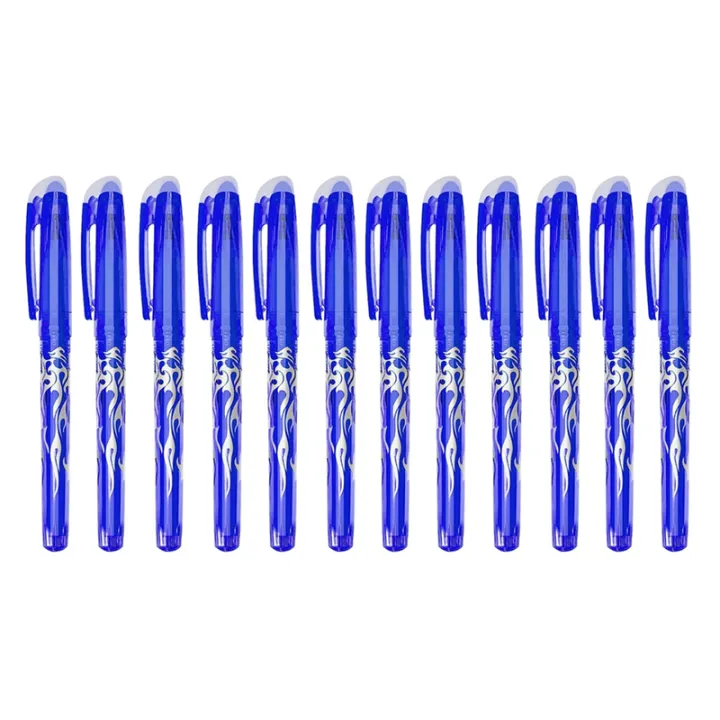 Erasable Ballpoint Pen 0.5mm Refillable Eraser Pen Rollerball Erasable ...