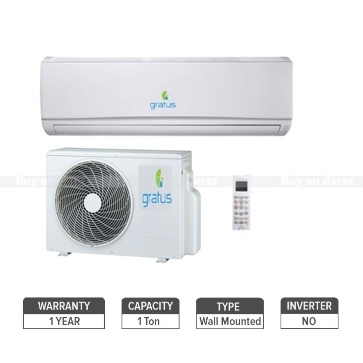 Gratus Air Conditioner 1.0 Ton | Daraz.com.np