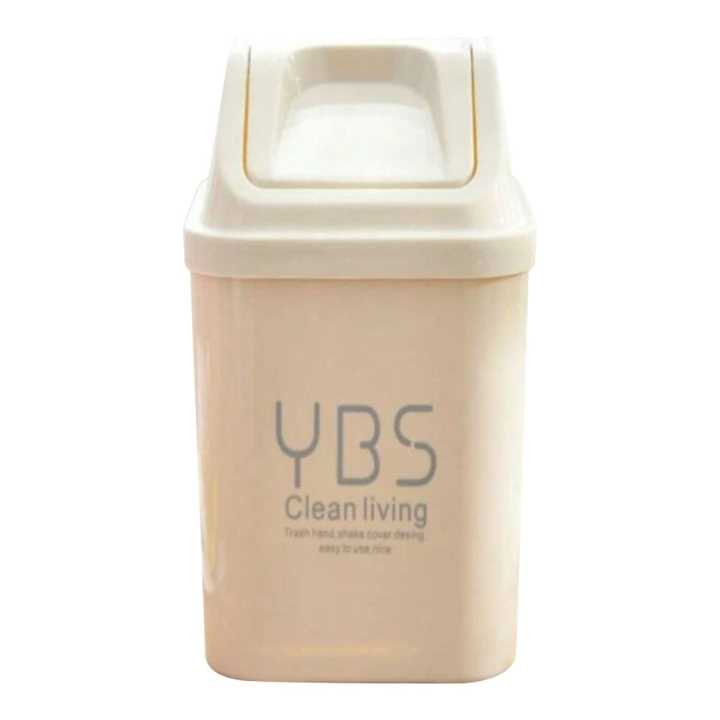 Cute Mini Table Top Dust Bin Swing Bin Waste Paper Bin | Daraz.com.np