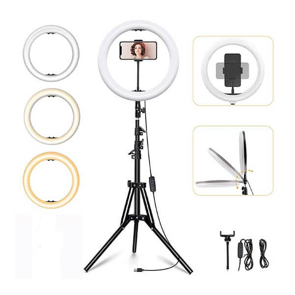 BD 360 Ring Light With 7 Feet Tripod Stand And Mobile Holder Tiktok ...