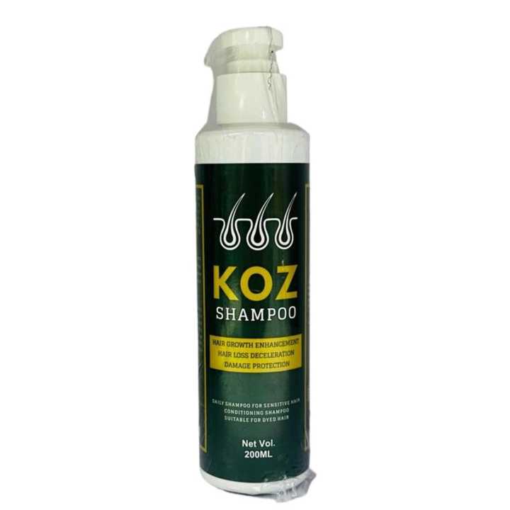 Koz Shampoo True Derma, 200Ml For Hair Growth And Loss Control | Daraz ...