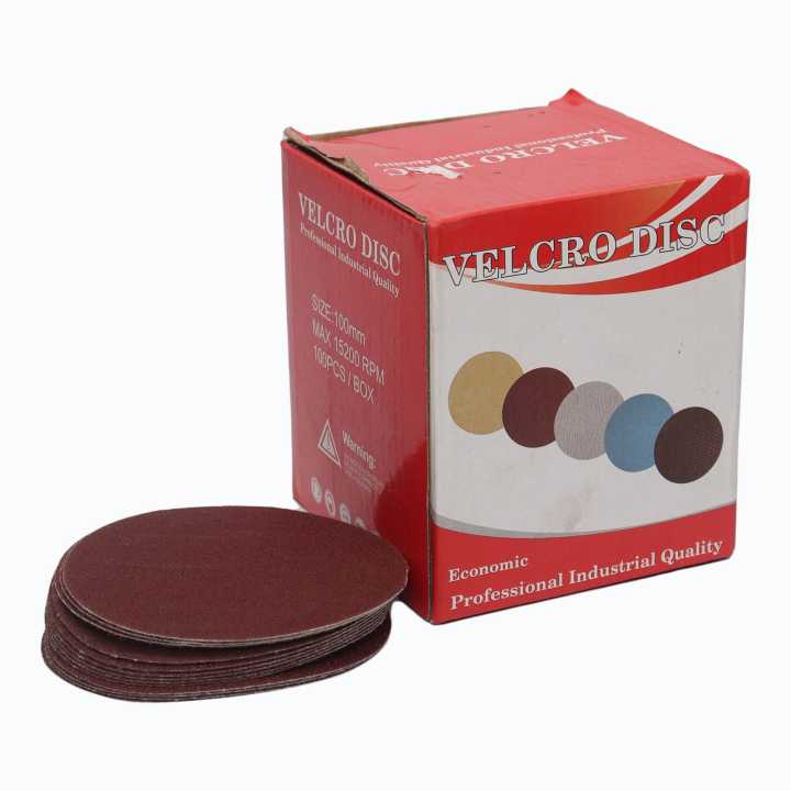 Sanding Paper 100 Velcro Disc | Daraz.com.np