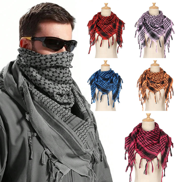Xiangliang New Summer Women Tactical Arab Scarf Men Fashion Lightweight ...