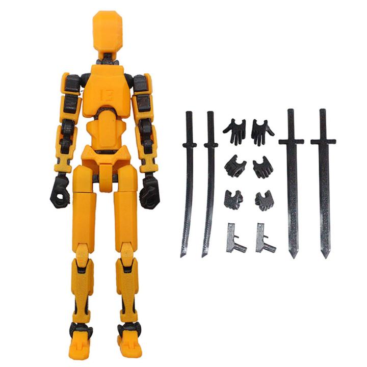 Certiou Fully Posable Robot Model Flexible 3d Printed Robot Toy for ...