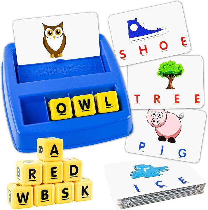 Matching Letter Game, Teaches Word Recognition, Spelling, and Increases ...