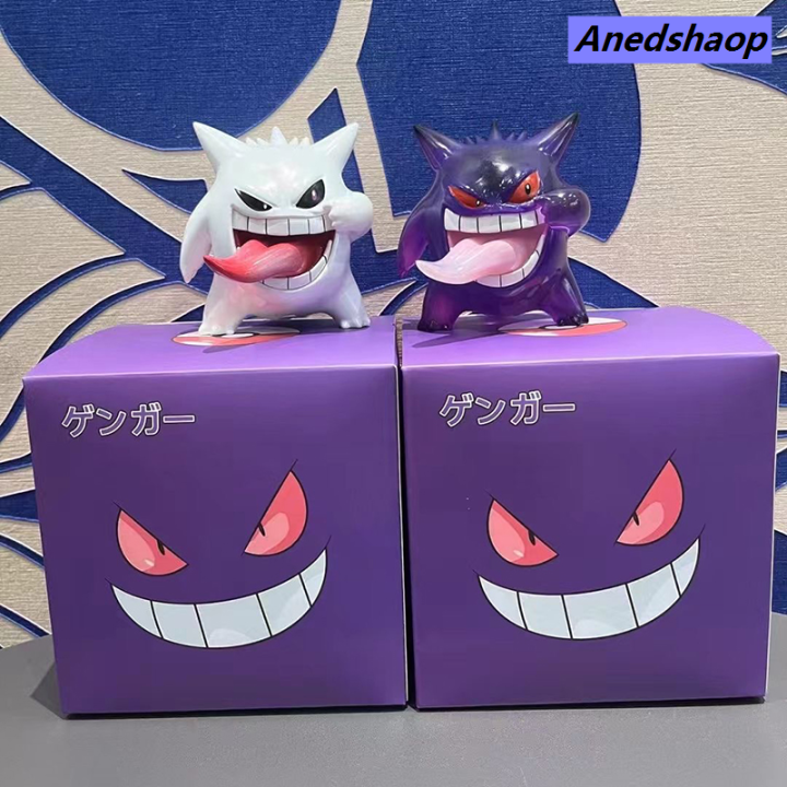 Anedshaop 9cm Pokemon Anime Figures Gk Gengar Action Figure Transparent ...