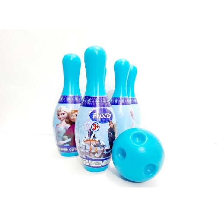 Frozen Bowling Set for Kids with 2 balls | Daraz.com.np