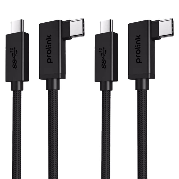 Prolink Combo Pack | 100W USB C-C PD Cable USB3.2 Gen 2 Nylon Braided ...