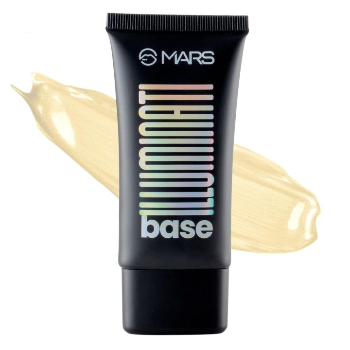 MARS Illuminati Base Dewy Primer with Highlighter | Glowy Dewy Primer ...